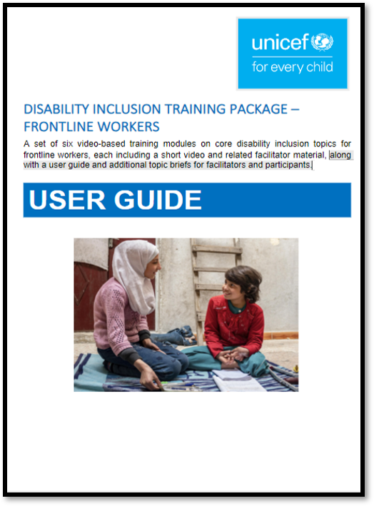 Partnering with UNICEF to support disability inclusion | CBM Global